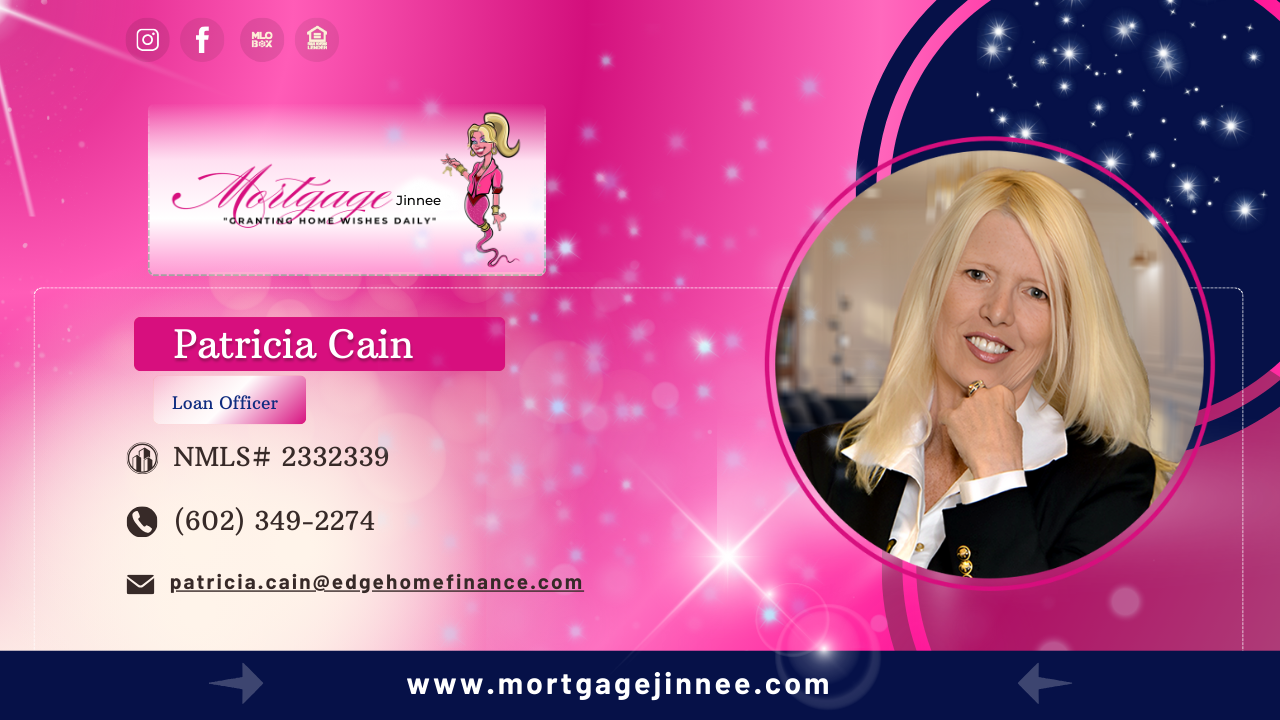 Patricia Cain - Loan Officer 2332339 📞(602) 349-2274